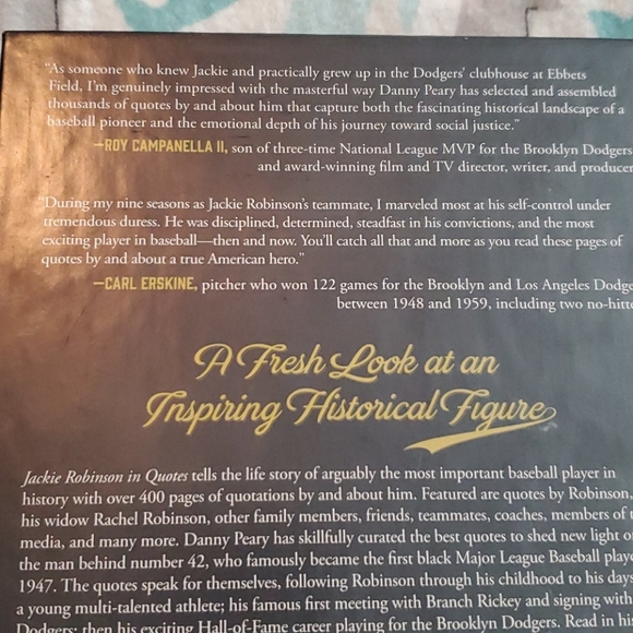 Other | Jackie Robinson Book | Poshmark